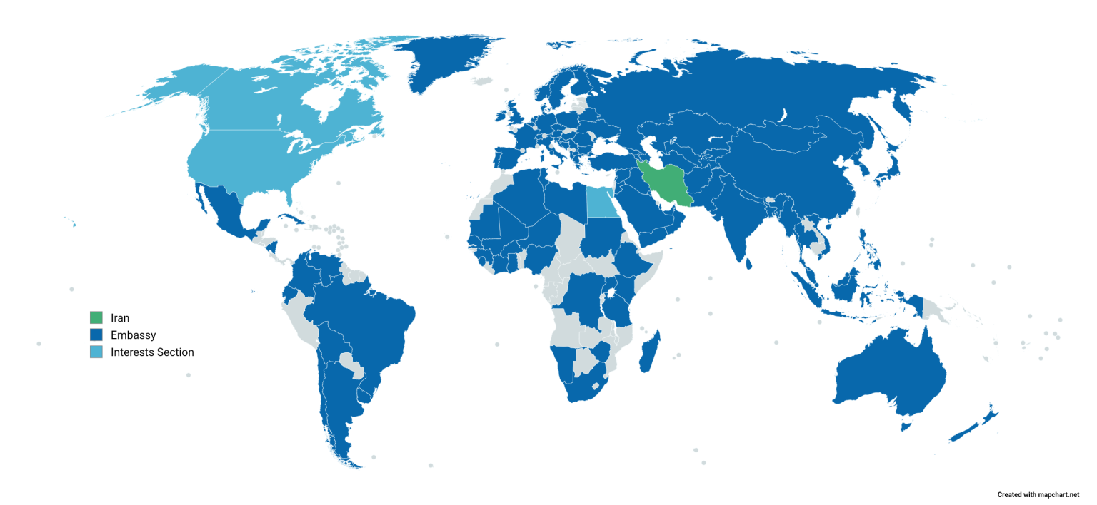 Iranian Embassies & Consulates | Locations And Contact